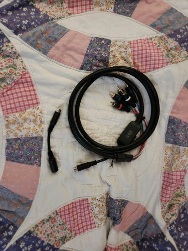 HD RETROVISION Sega Genesis Model 2 Component YPbPr AV Cable & Saturn ...