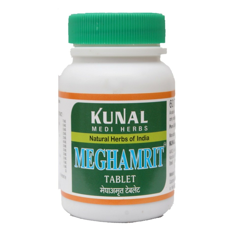 MEGHAMRIT TABLETS KUNAL MEDI HERBS HERBALS SUPPLEMENTS | eBay