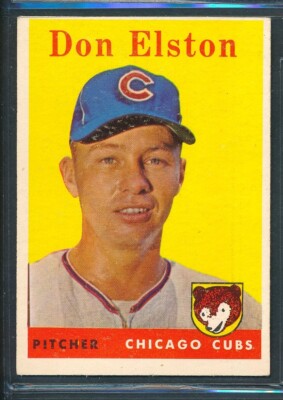1958 Topps #363: DON ELSTON Chicago Cubs ~ EX+ to EX-MT | eBay