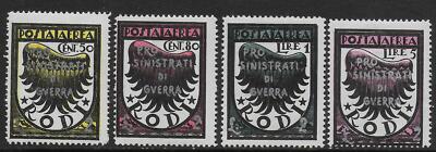 Egean Islands/RODI stamps 1944 MI 221-224 MLH VF | eBay