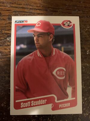 1990 Fleer #434 Scott Scudder NM-MT Reds | eBay