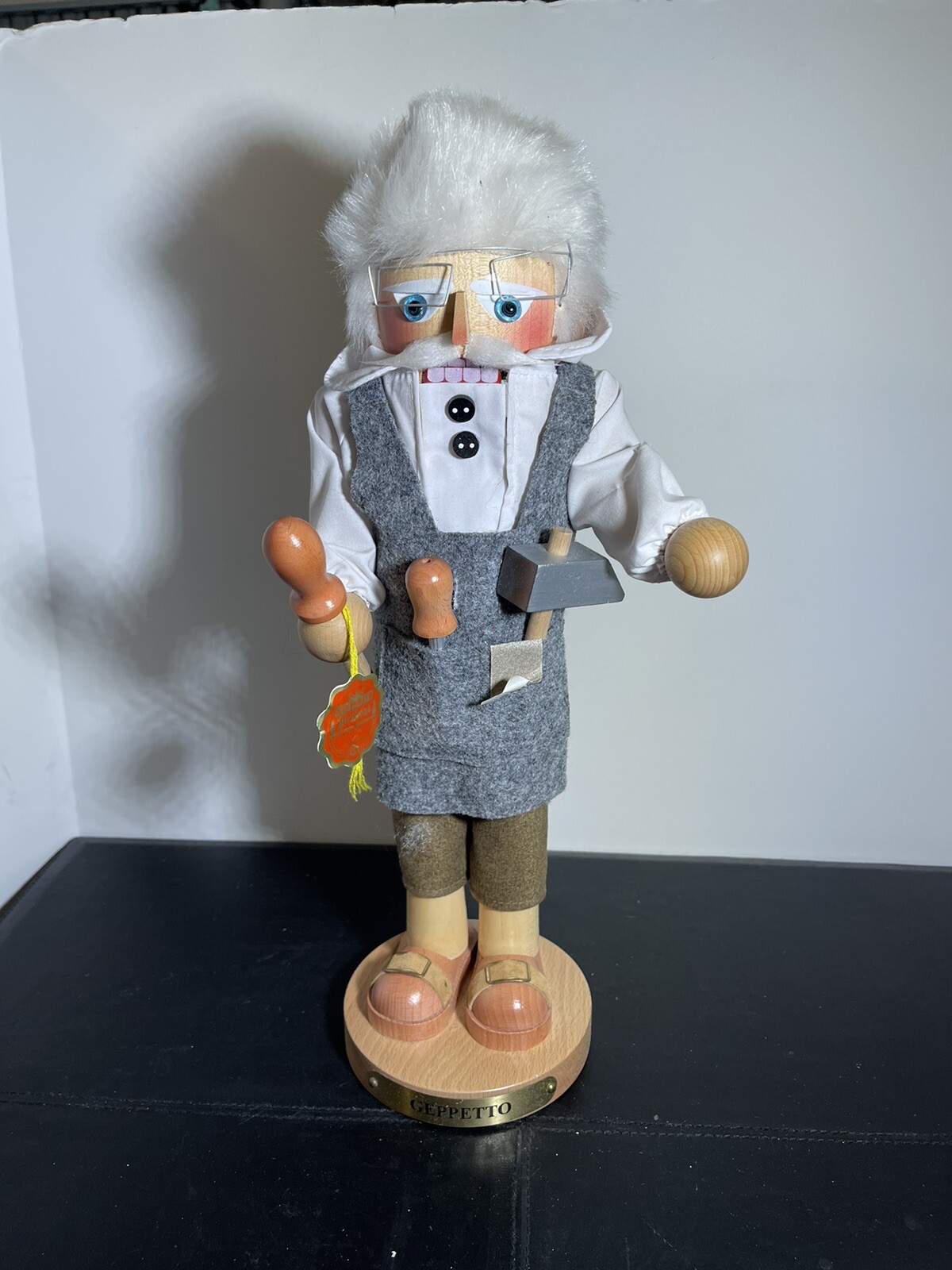 Vintage Original Steinbach Volkskunst Nutcracker Geppetto No Pinocchio ...