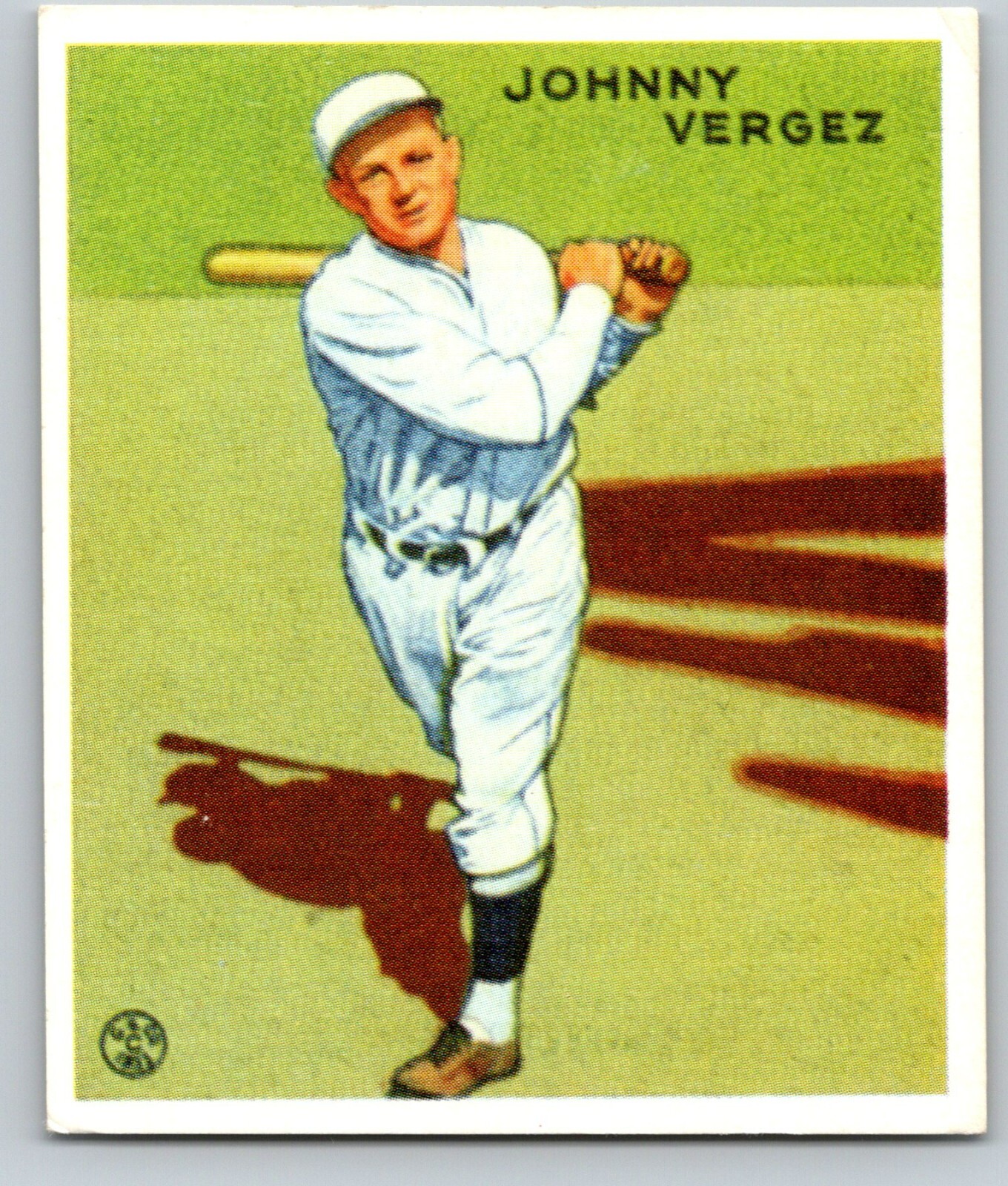 #233 Johnny Vergez New York Giants 1983 Galasso REPRINT 1933 Goudey | eBay