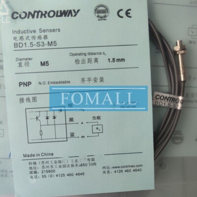 1Pcs New Proximity Switch Sensor BD1.5-S3-M5 | eBay