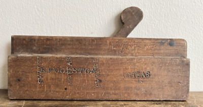 Antique Woodworking Planer Tool R.A. Parrish Philadelphia 1807-1817 ...