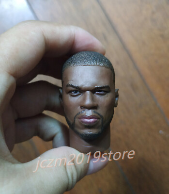 Headplay 1/6 Scale Black rapper 50cent Head Sculpt F 12" Action Figure ...