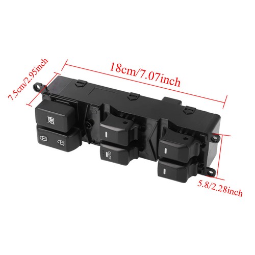 Master Driver Side Power Window Switch for Kia Rio (4Door) 2012-2015 ...