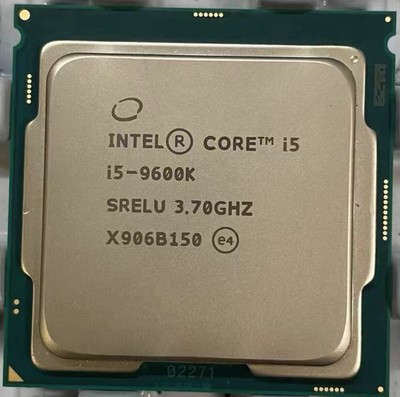 9th generation Intel Core i5-9600K 3.7GHz 6-core 9MB LGA 1151 CPU ...