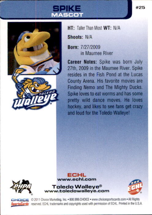 Toledo Walleye Mascot Toledo Walleye Begin Youth Reading Club | The