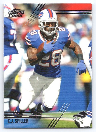 2014 Topps Prime 99 C.J. Spiller Buffalo Bills Football Card | eBay