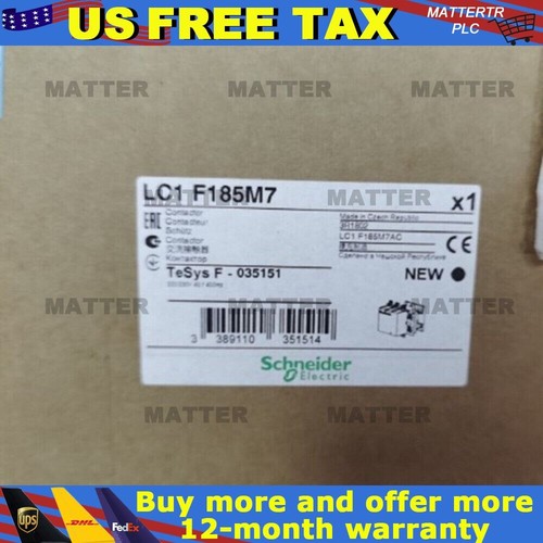 LC1-F185M7 LC1F185M7 TeSys LC1 3 Pole 180A 100kW 220 VAC Contactor US ...