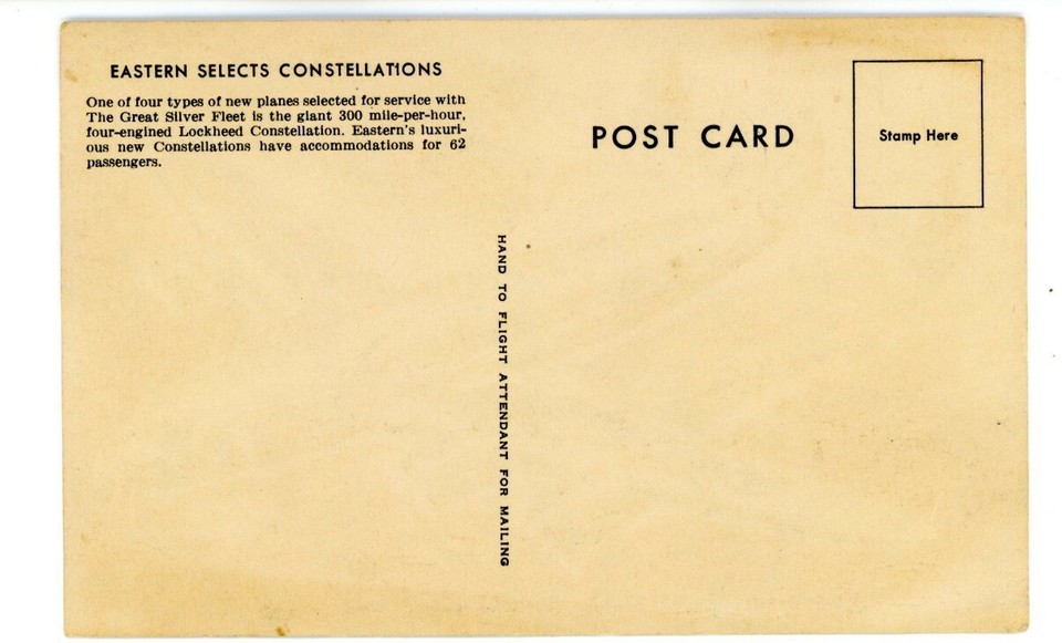 Airplane/Plane -GREAT SILVER FLEET AIRLINES-LOCKHEED CONSTELLATION ...