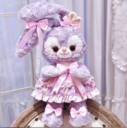 50CM Disney Duffy Friend Stella Lou Rabbit Plush Toy Stuffed Doll Kids ...