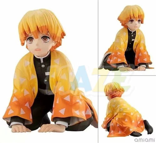 Demon Slayer: Kimetsu no Yaiba Zenitsu Agatsuma Sitting Figure Model ...
