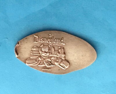 COPPER NOT ZINC STITCH as BELLMAN DL HOTEL PRESSED ELONGATED PENNY ...