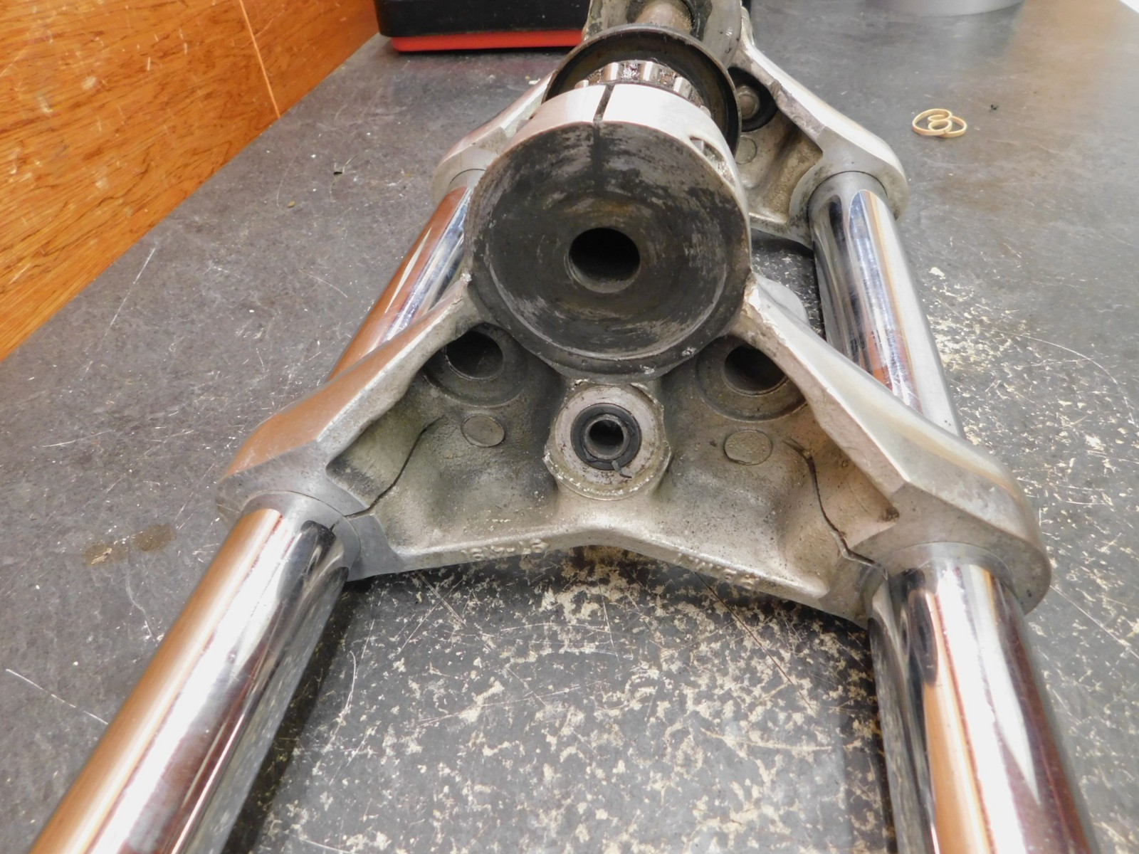 BSA Triumph Hurricane X75 Complete Front Forks & Triple Trees 1315 | eBay