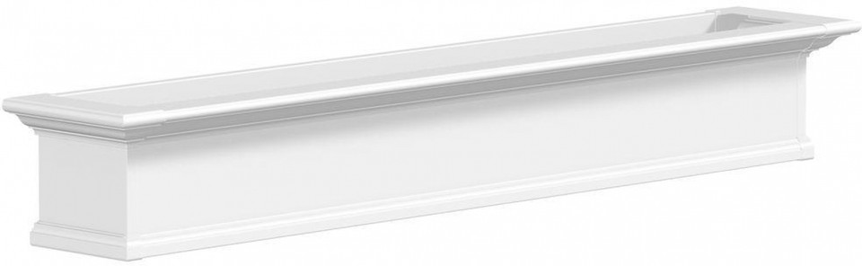 6 ft. White Window Box Planter Pot Garden Flower Herb Self Watering ...