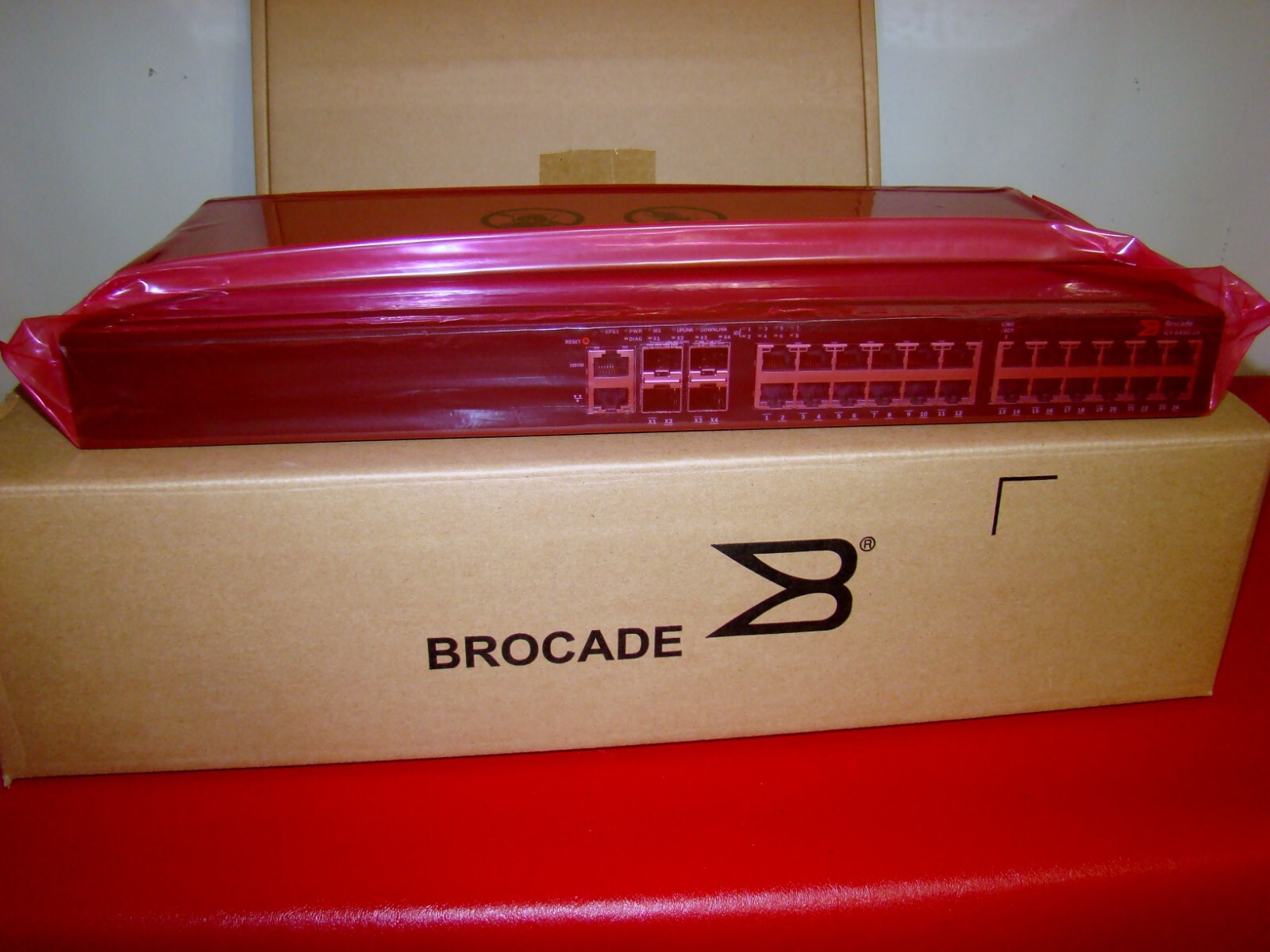 Brocade ICX 6450-24P 24 Ports Rack Mountable Ethernet SFP Switch for ...