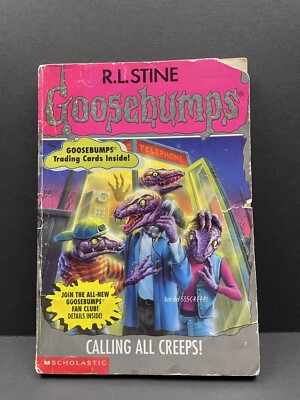 Goosebumps Book #50 Calling All Creeps! First Print R.L. Stine 1996 | eBay