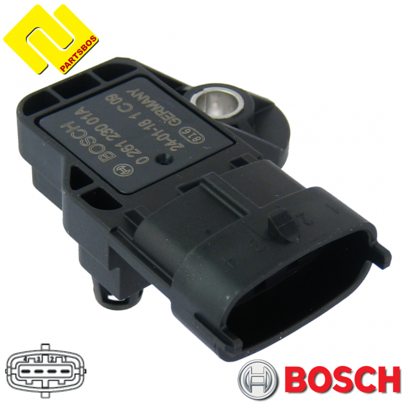 BOSCH 026123001A ,0281006049 INTAKE MANIFOLD PRESSURE SENSOR MAP ...