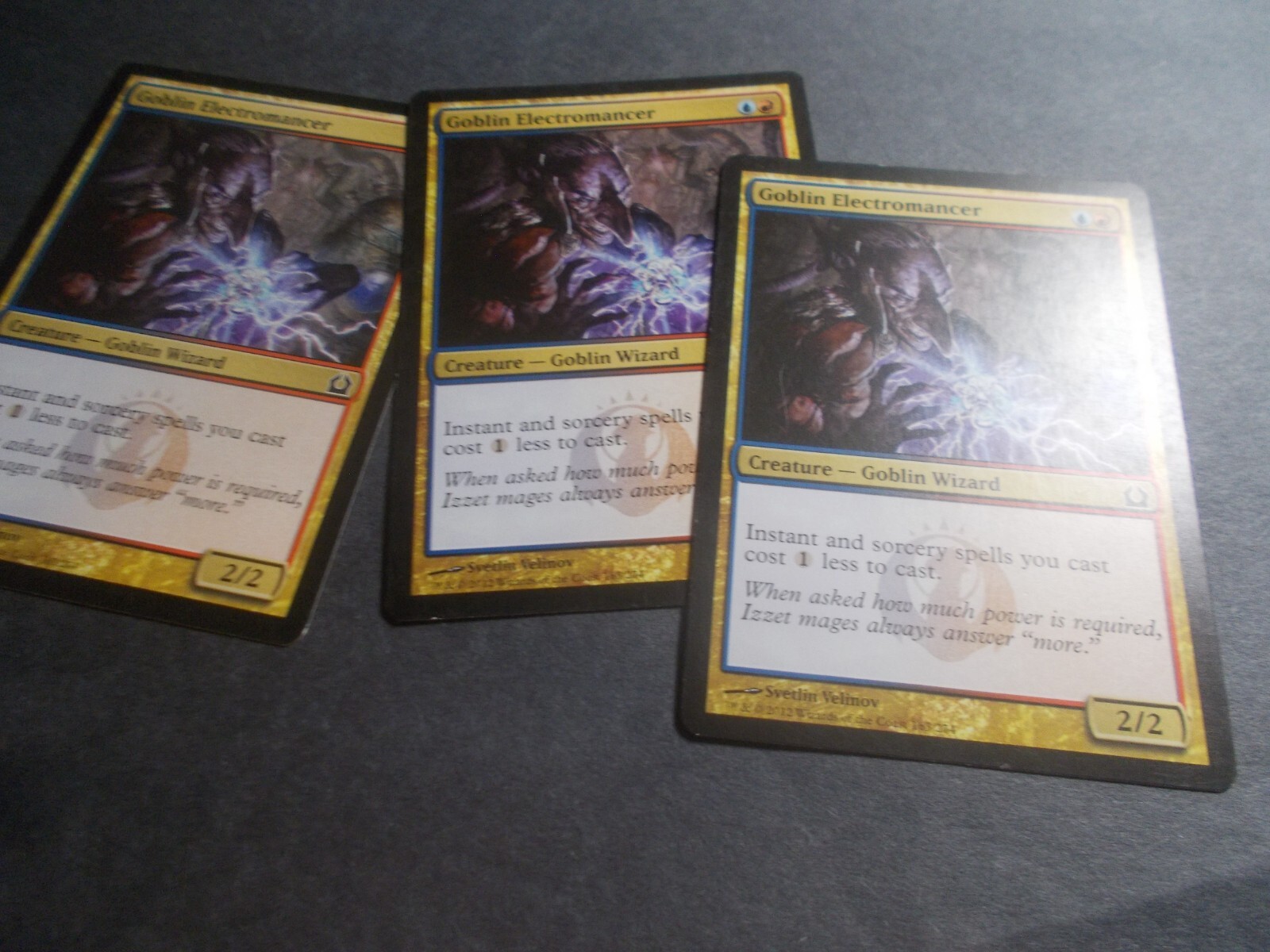 Goblin Electromancer x3 MTG Return to Ravnica Multi-Color Common ...