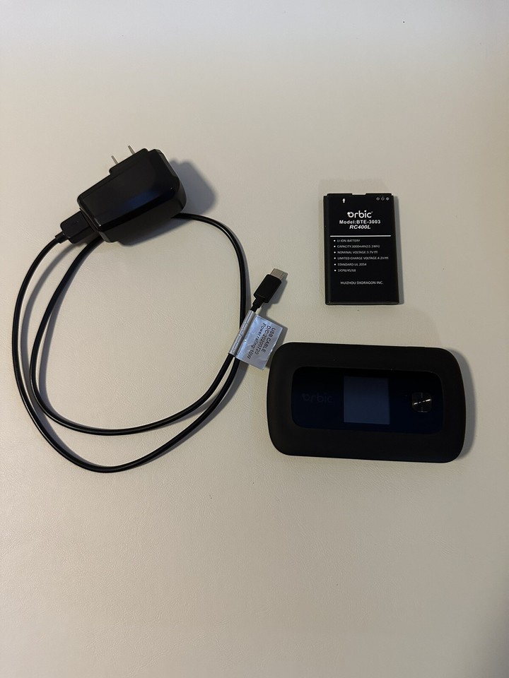 VERIZON ORBIC SPEED RC400L MOBILE HOTSPOT WiFi MIFI MODEM Jetpack(with ...