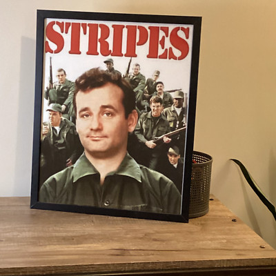16x20 Framed "Stripes" Movie Poster – Perfect for Media & Entertainment ...
