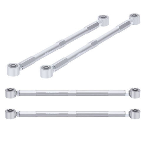 4x Adjustable Rear Upper&Lower Control Arms For Mini Cooper R53 R55 R56 ...