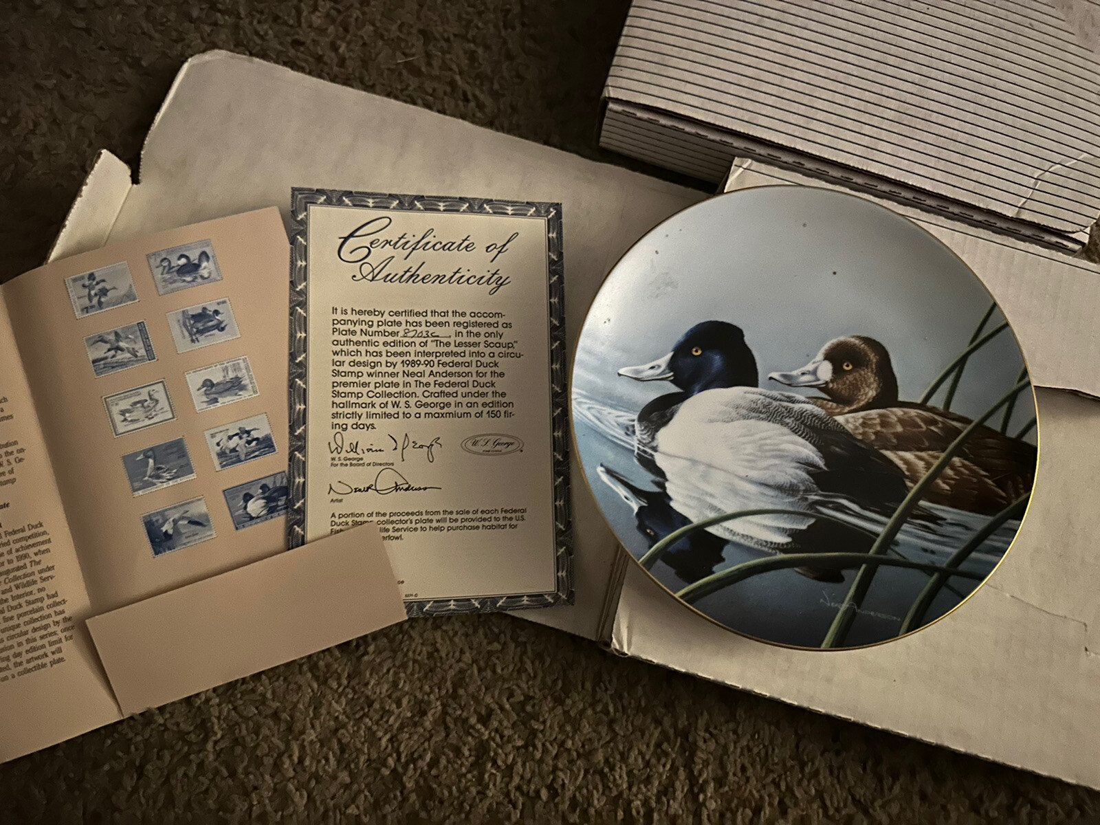 federal duck stamp plate collection | eBay