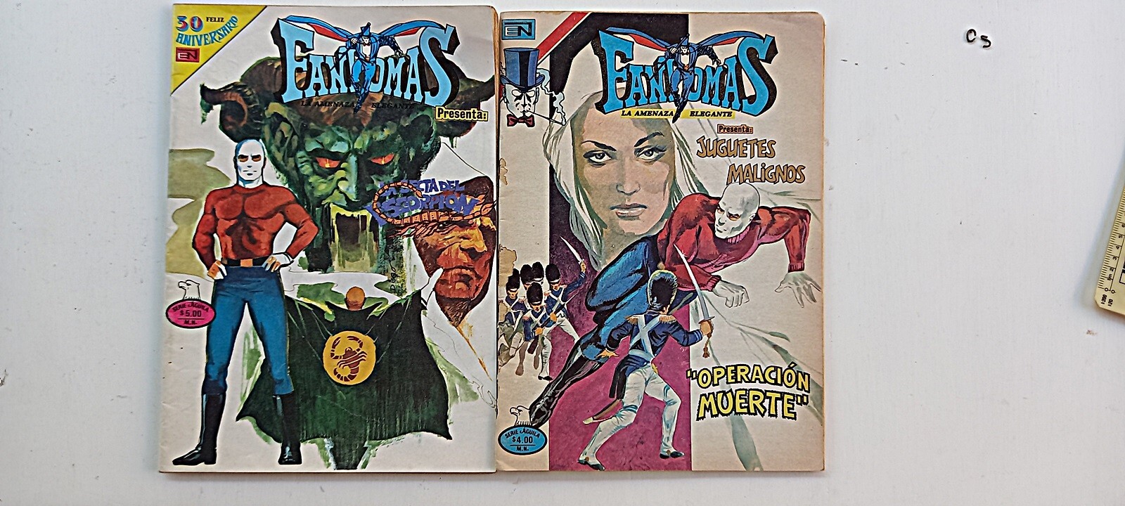 2 VINTAGE PUBLISHED IN MEXICO FANTOMAS COMICS | eBay