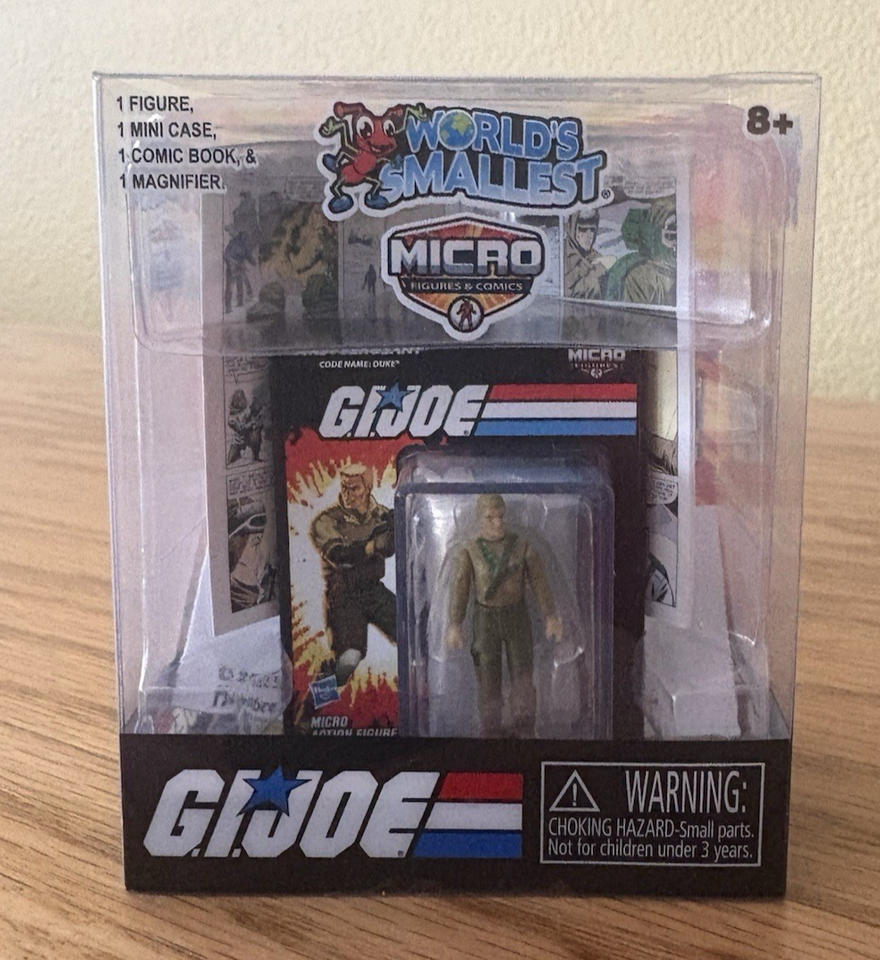 Worlds Smallest Micro G.I. Joe Figures Set | eBay