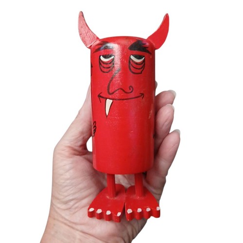 Vintage Pride Creations Popsie Red Devil GO TO HELL Original Sticker | eBay