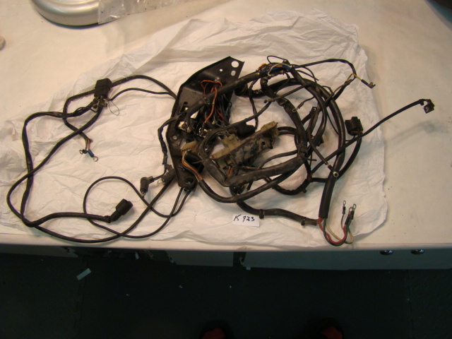 Harley FXR wiring harness + ignition side panel FXLR FXRD FXRT FXRP ...