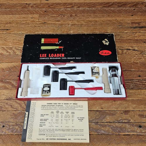 Vintage- Lee Loader Model 12 Gauge 2 3/4 inch Shotgun Reloading | eBay