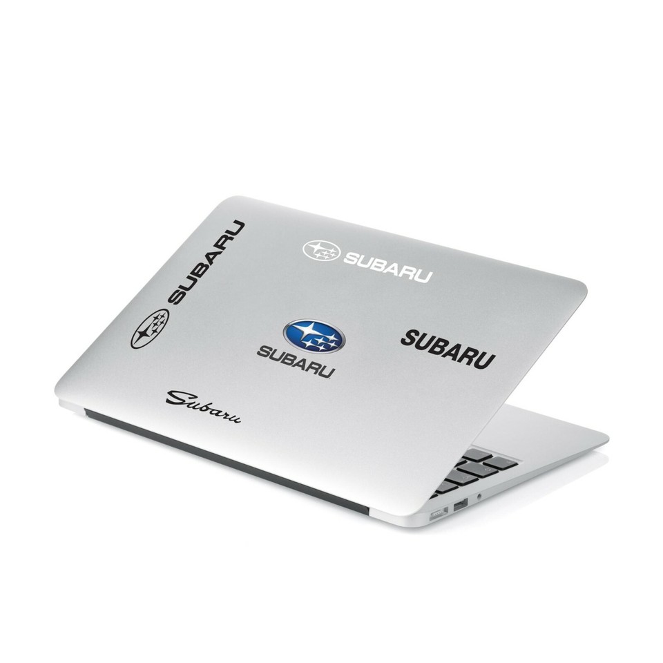 Subaru Logo Decal Sticker Sheet 12 pcs Set Removable Ascent Forester ...