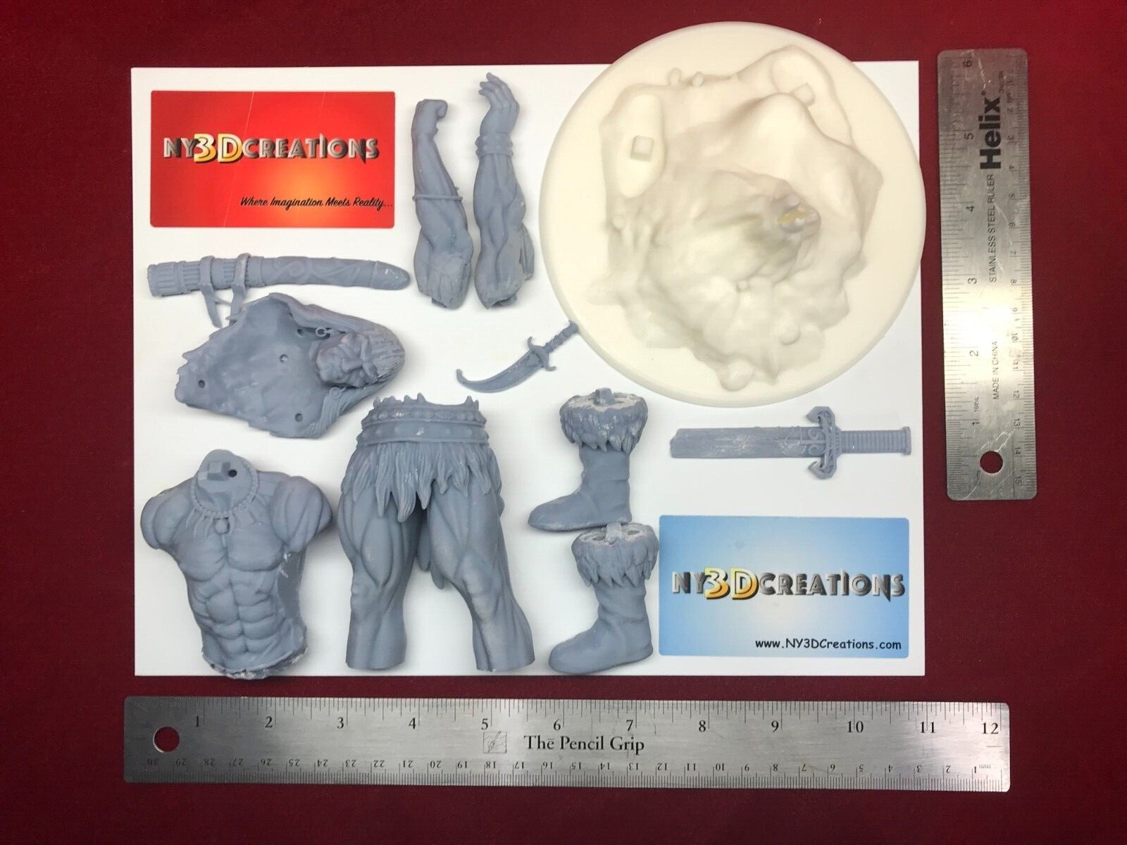 Conan - Frazzetta Artwork - Resin - Model Kit - 1/6 - 1/8 Scale | eBay