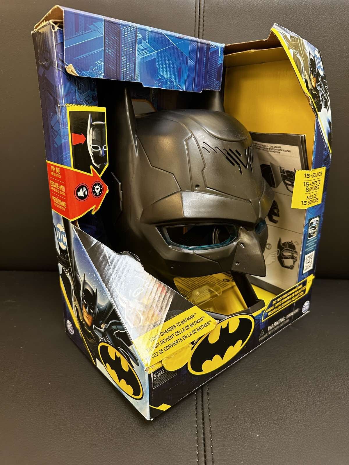 Batman Voice Changing Mask With Over 15 Sounds for Kids Aged 4 and up ...