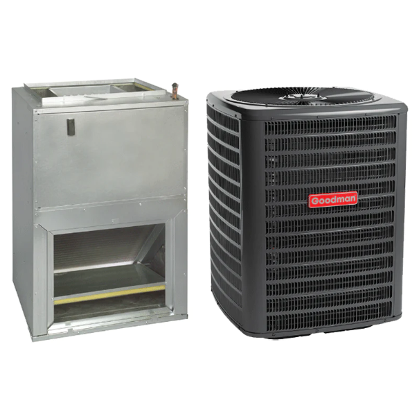 Goodman 2.5 Ton HEAT PUMP Split System 14.3 SEER2 Wall-Mount AWUF Air ...