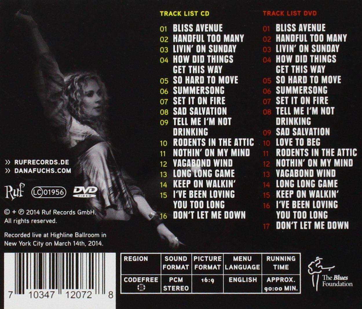 Songs from the Road by Fuchs, Dana (CD, 2014) for sale online | eBay