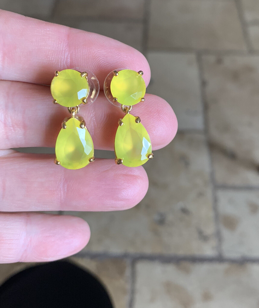 Kate Spade PLAZA ATHENEE Neon Sunshine Yellow double … - Gem