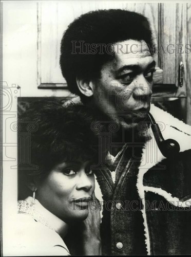 1981 Press Photo Cicely Tyson & Morgan Freeman in "The Marva Collins ...