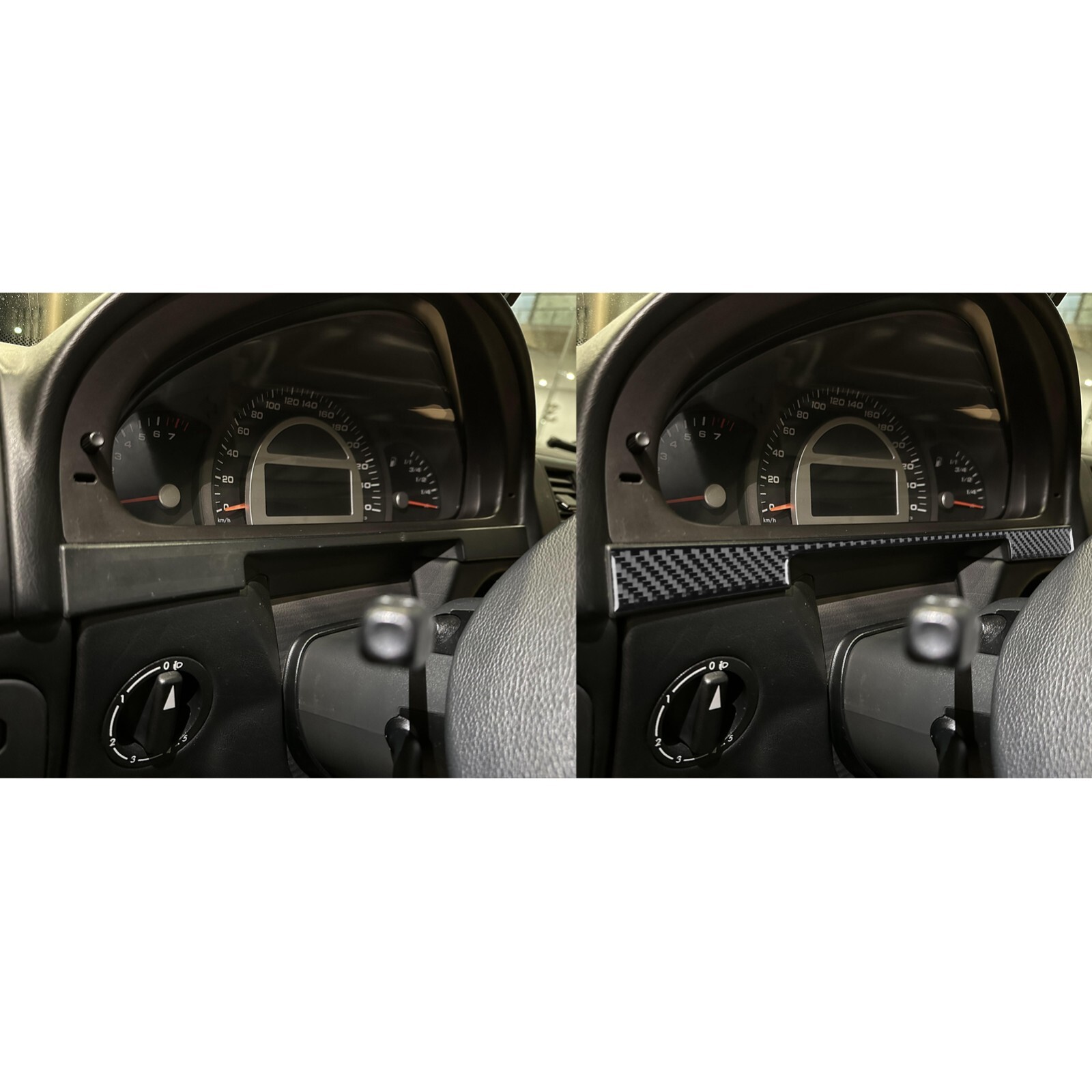 Real Carbon Fiber Speedometer Lower Panel Trim For Benz G-Class W463 ...