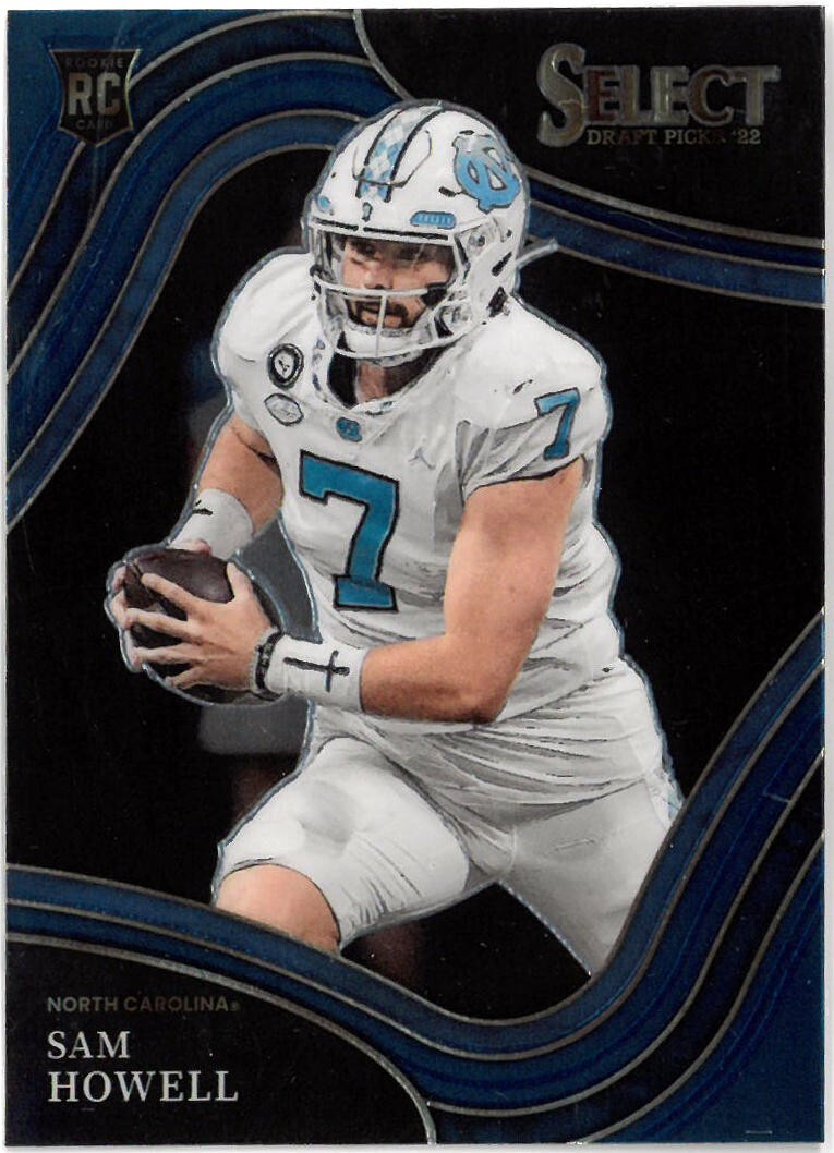 Sam Howell 2022 Panini Select Field Level Rookie Card (RC) #103 (UNC ...