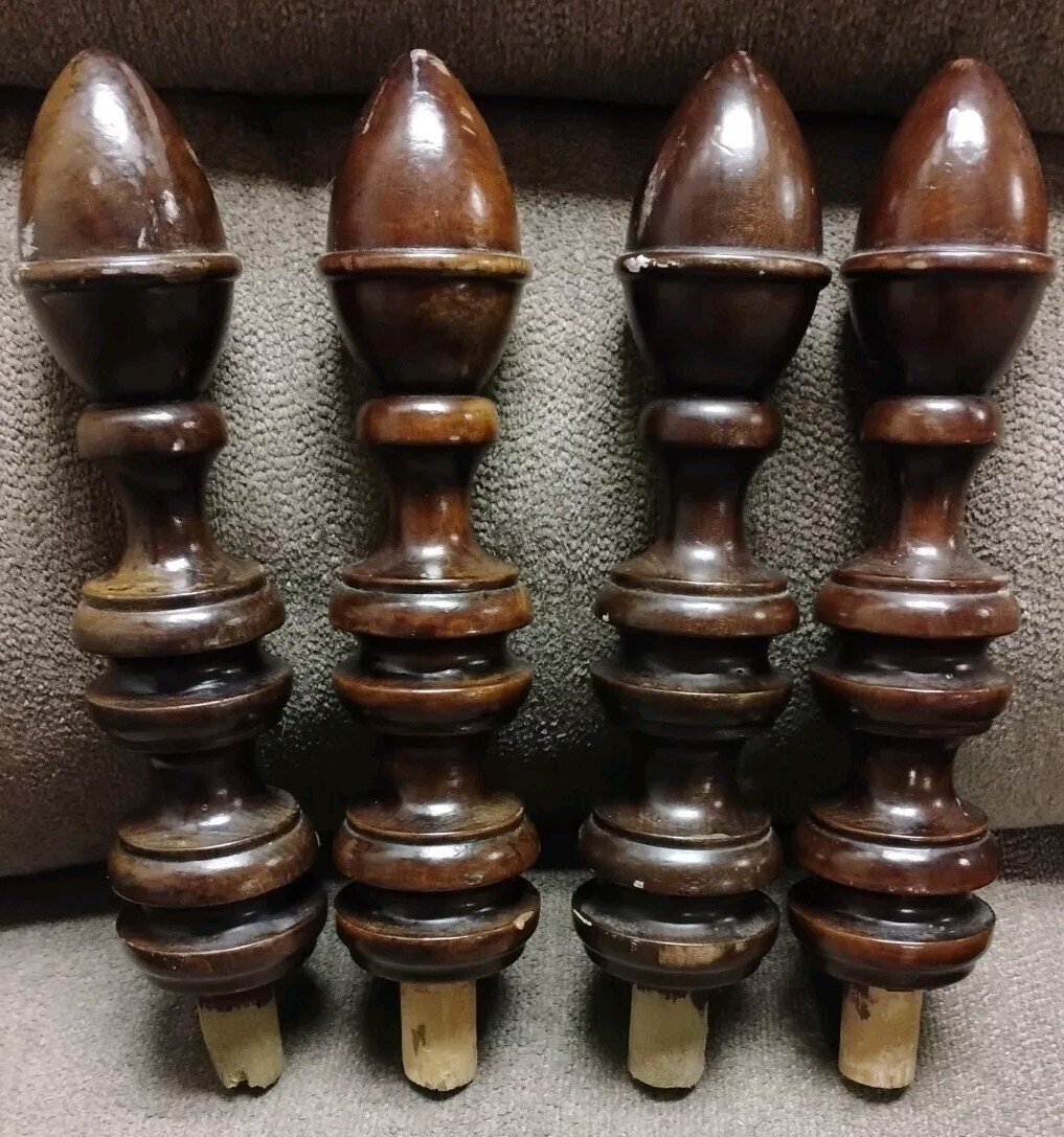 Antique Bed Post Finials