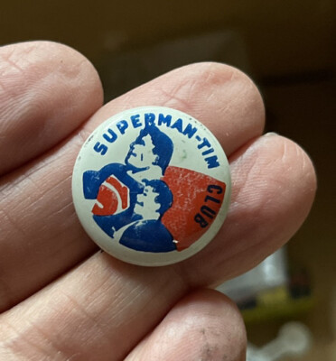 Vintage DC Comics Superman-Tim Club Pin Pinback | eBay