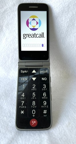 Alcatel One Touch Jitterbug Silver GreatCall Flip Phone Seniors ...