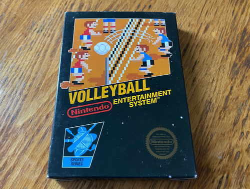3-screw Volleyball complete in box nintendo nes non-hangtab nr-MINT | eBay