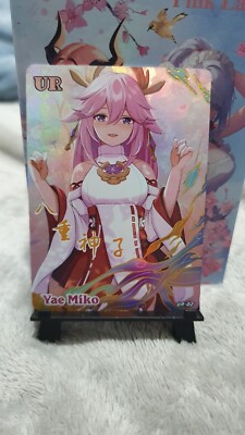 PREMIUM GODDESS STORY PINK LADY UR-02 YAE MIKO GENSHIN IMPACT ANIME ...