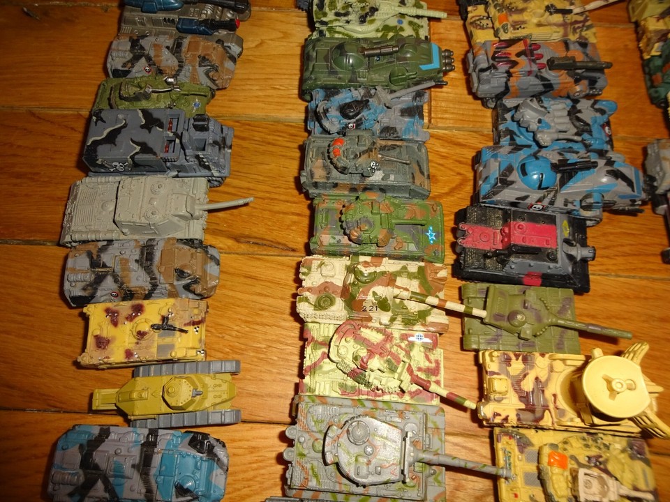 Micro Machines Galoob Military Army Lot Of 169 Tanks LGTI Read ...