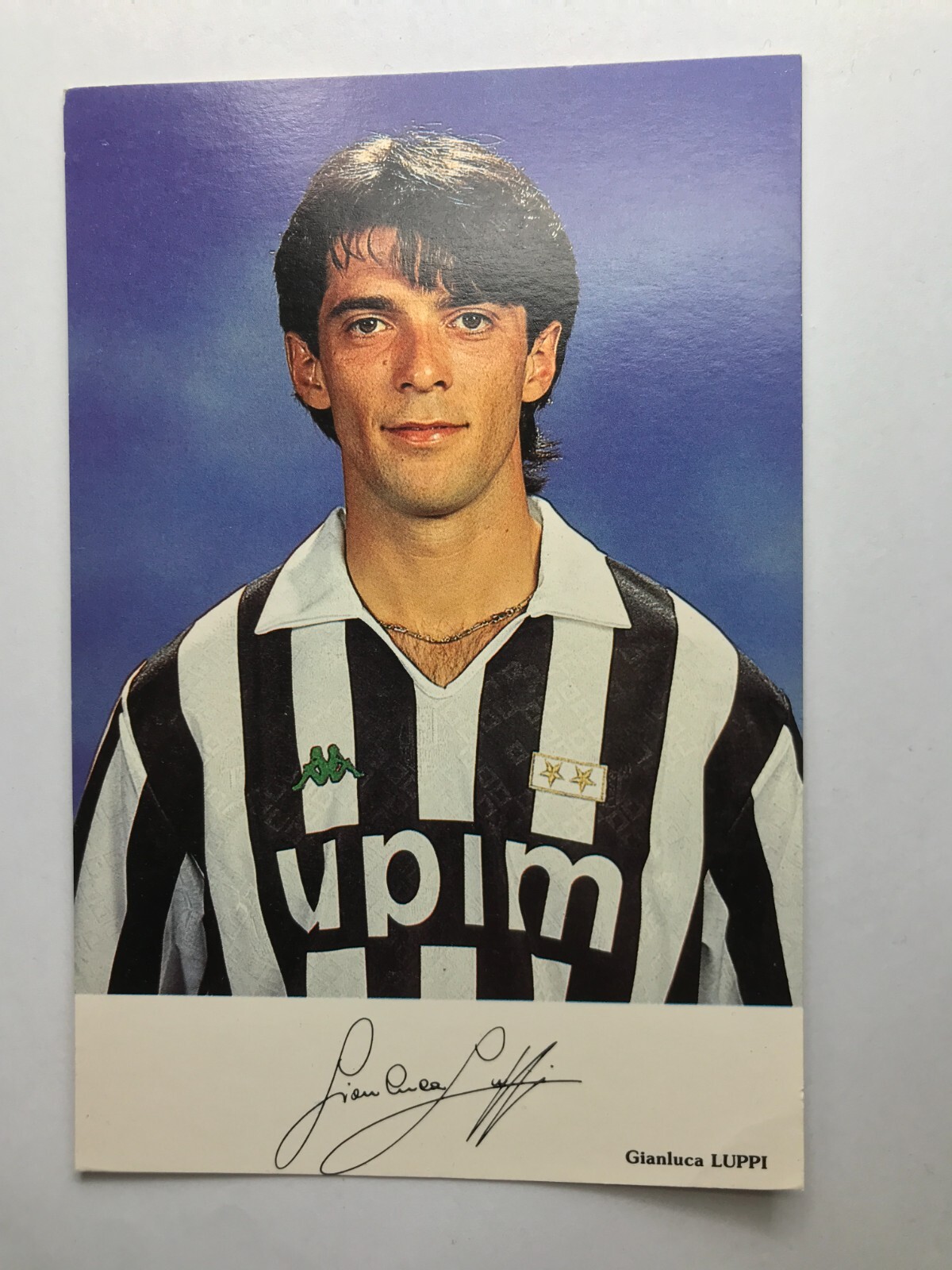 GIANLUCA LUPPI-Juventus 1990s-Italy-Ex-Venezia/Napoli/Ravenna-Official ...